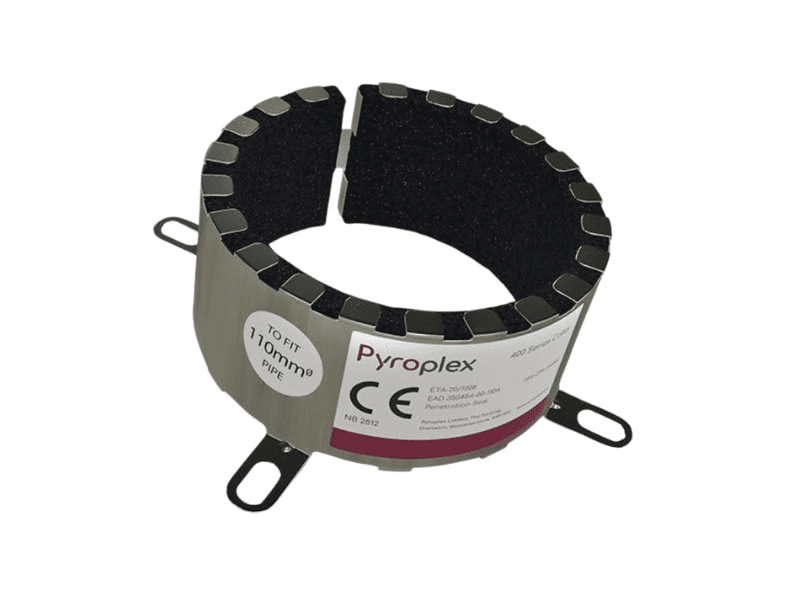 Pyroplex® Pipe Collar 4 hr - O/D 160mm - Fire & Acoustics Seals