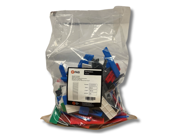 FAS Plastic Packer Bag - 200 pieces, Assorted - Fire & Acoustics Seals