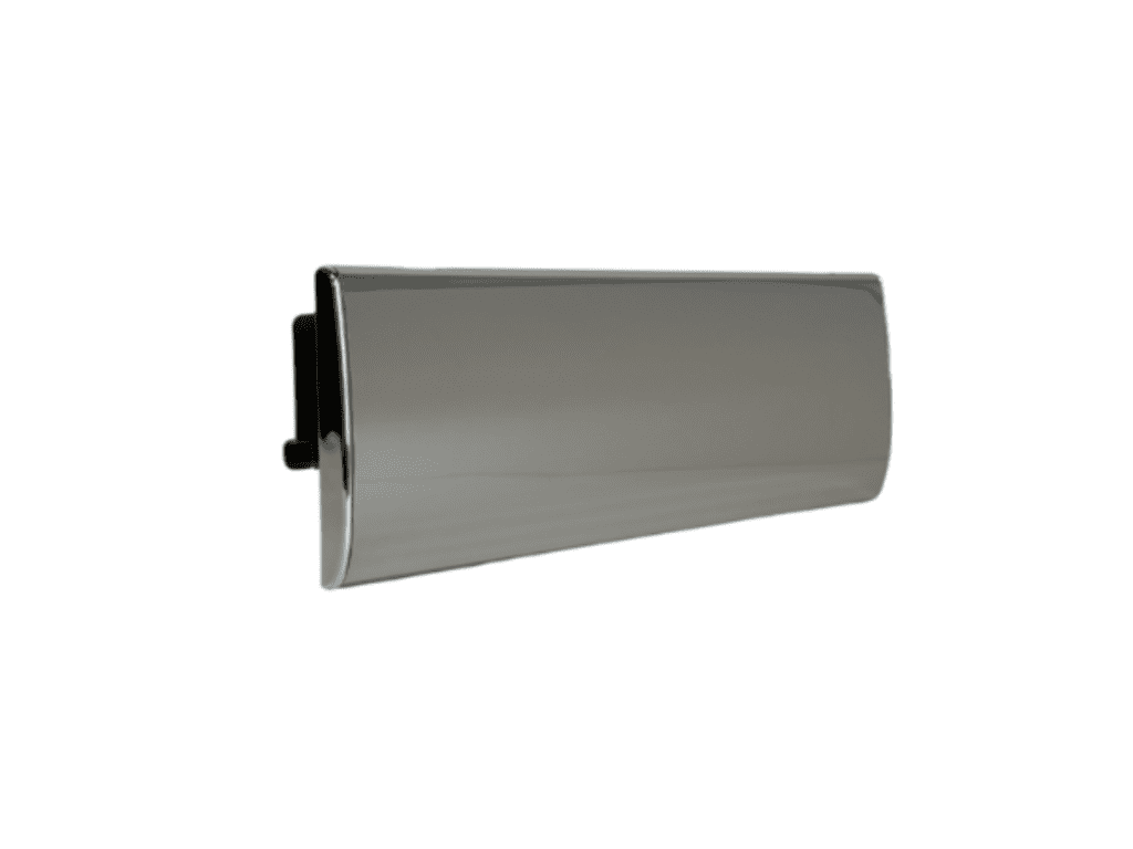 UAP TS008 Slim Internal FD30 Letter Plate - Polished Chrome - Fire ...